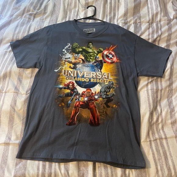 Marvel | Shirts | Universal Orlando Resort Marvel Avengers Tshirt Size ...